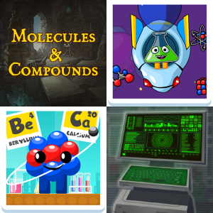 Lesson: Molecules and Compounds 6-PS1.A-1b - Free Educational Games ...